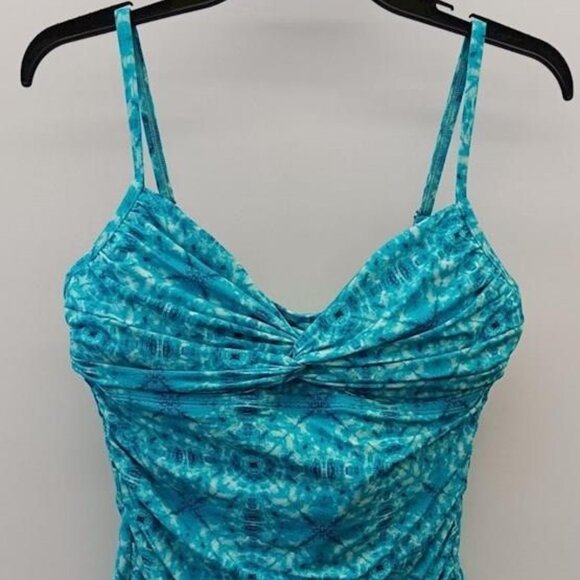 Bleu Rod Beattie | Swim | Nwt Bleu By Rod Beattie Laguna Teal Tankini ...